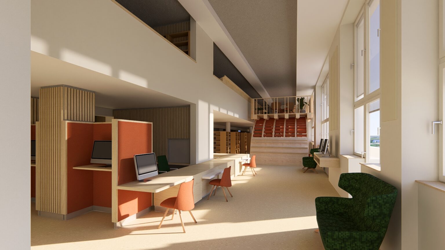 Knihovna města Ostravy – Žijeme knihami – žijte s námi - Rekonstrukce ...